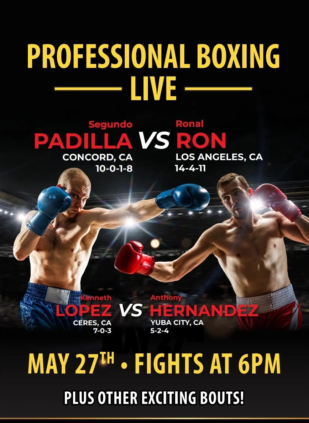 Saturday Night Fights | Upper Cut Promotions